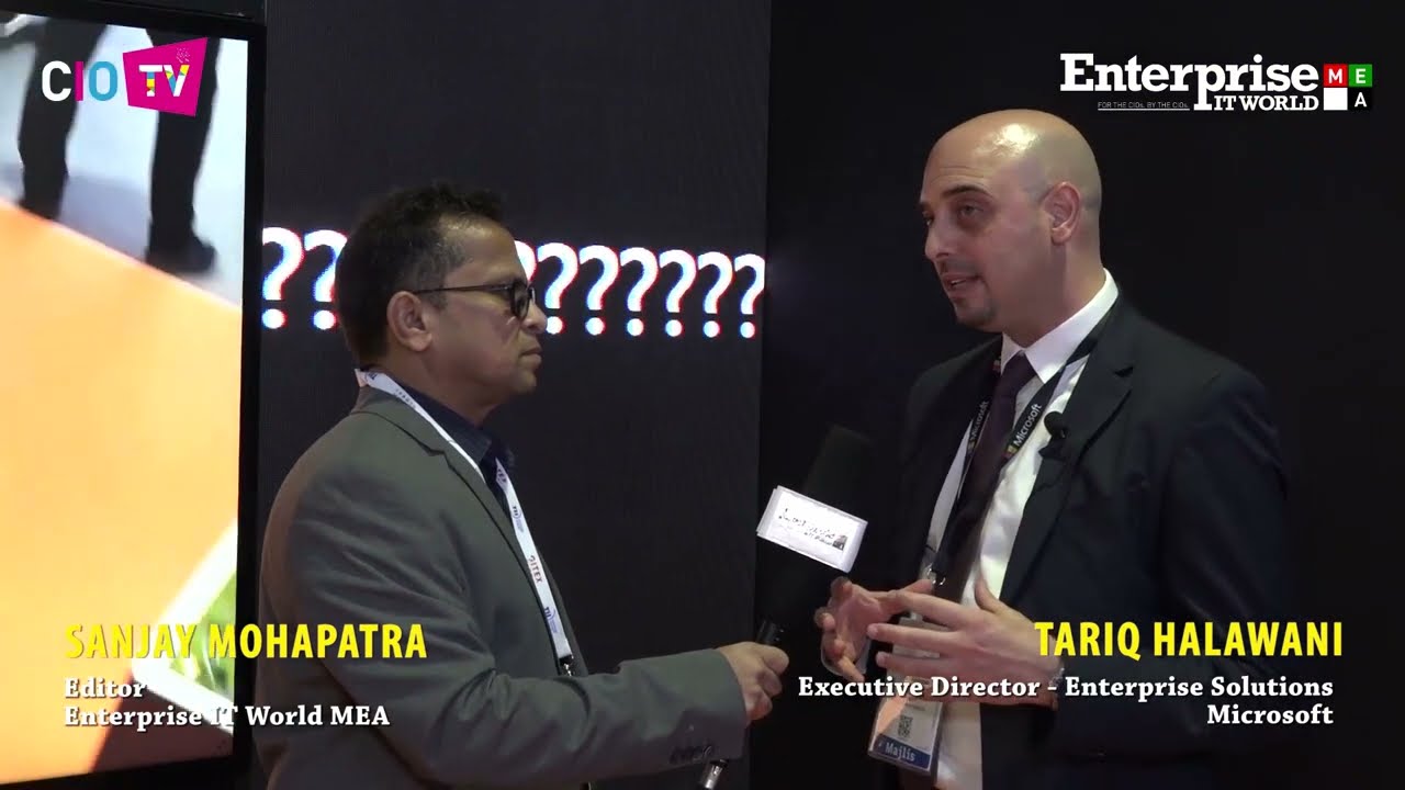 Tariq Halawani, Executive Director - Enterprise Solutions, Microsoft ...