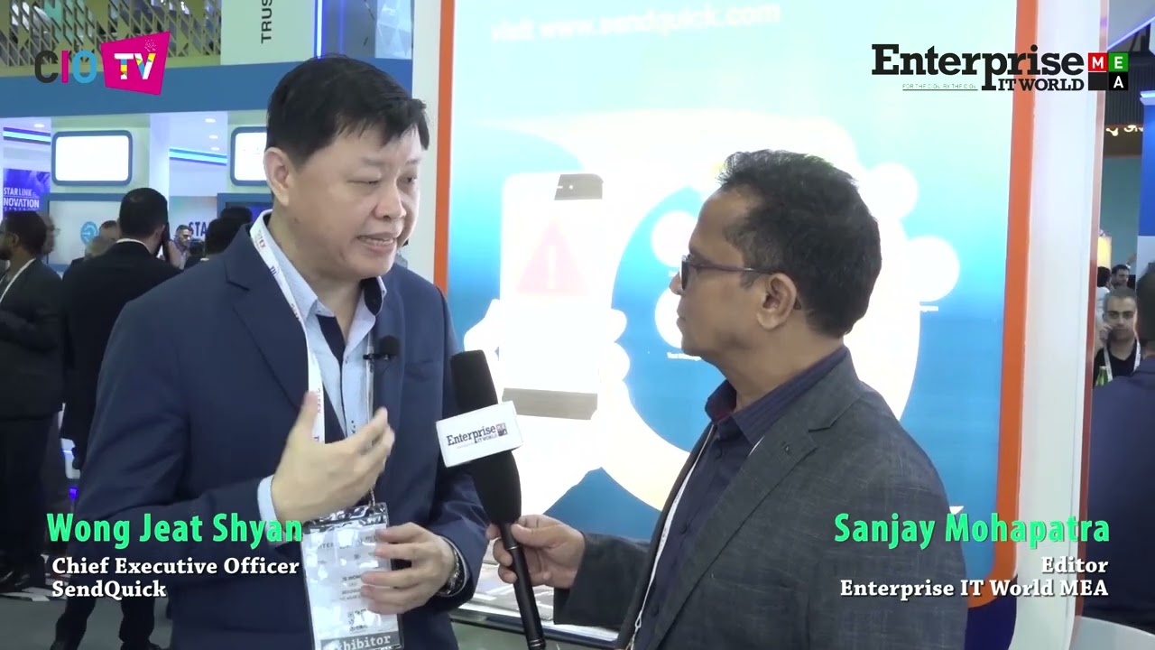 Wong Jeat Shyan, Chief Executive Officer, SendQuick - Enterprise IT ...