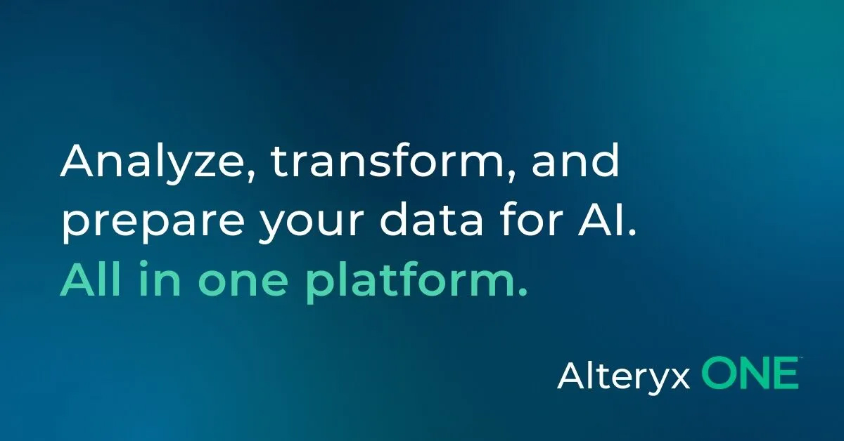 Alteryx One: Revolutionizing Enterprise Analytics and AI...